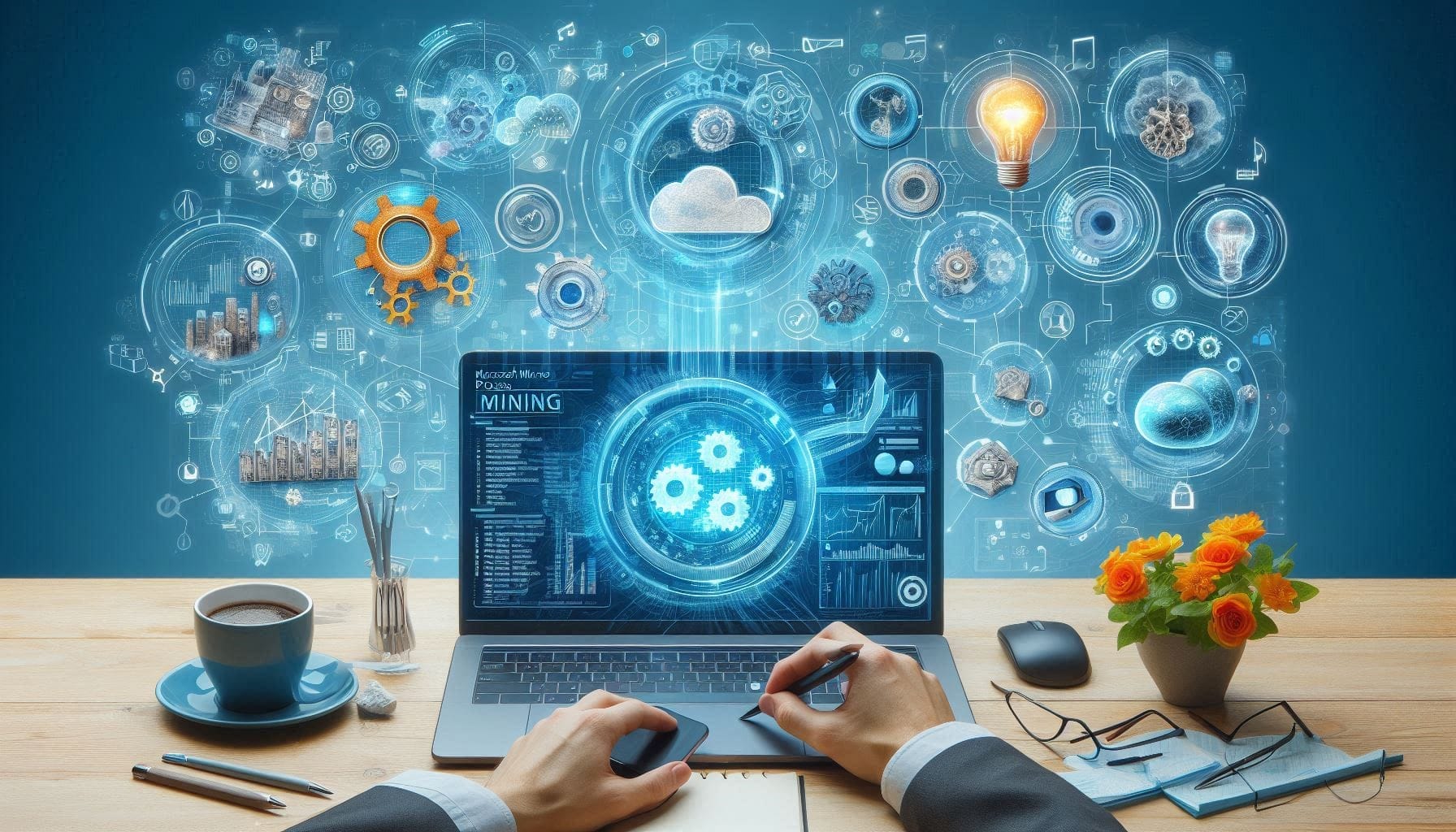 Microsoft process mining and power automate